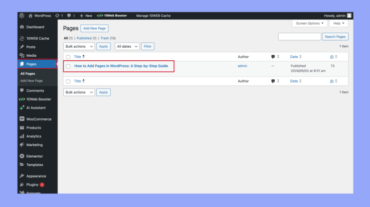 How to Add Pages in WordPress: A Step-by-Step Guide - 10Web