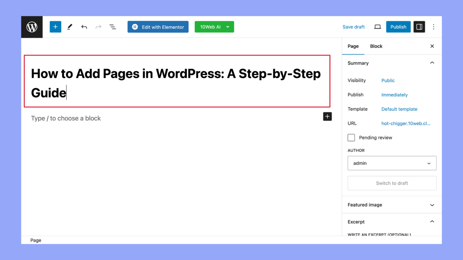 How to Add Pages in WordPress: A Step-by-Step Guide - 10Web