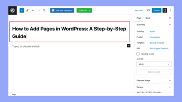 How to Add Pages in WordPress: A Step-by-Step Guide - 10Web