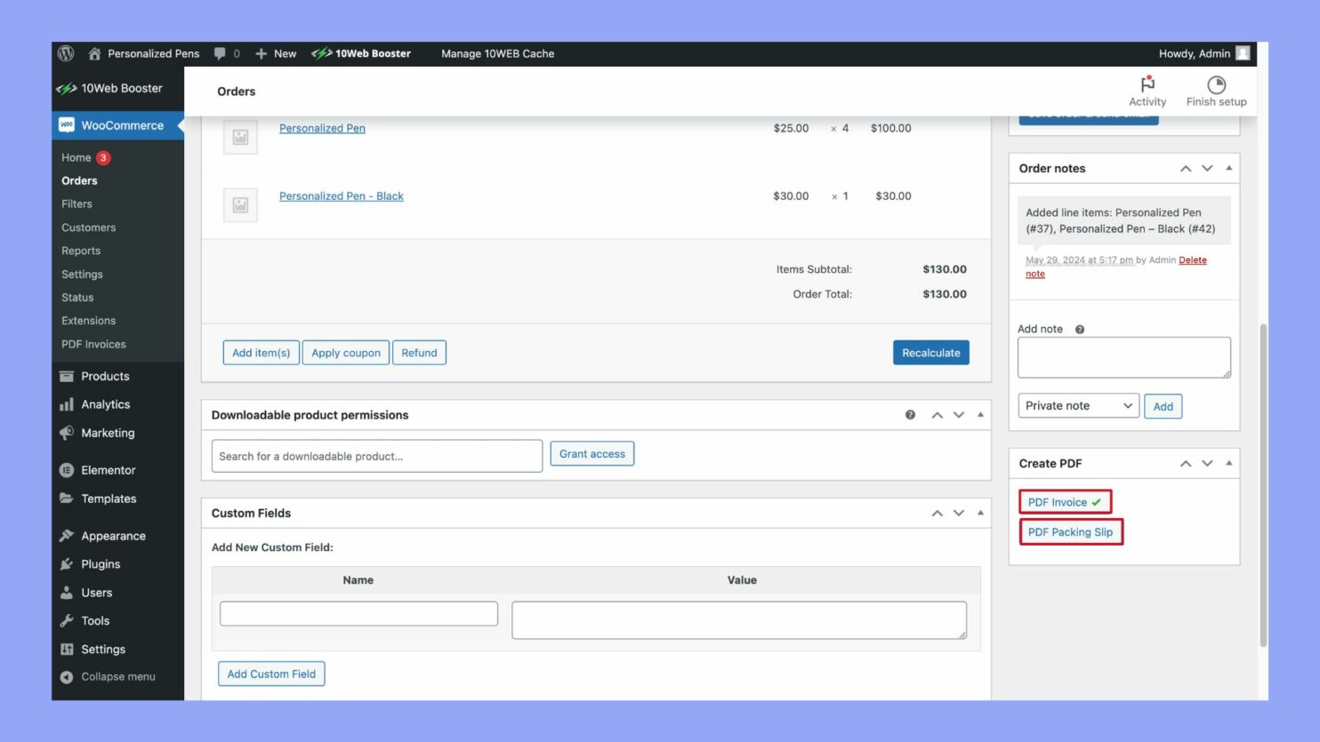 How to Generate an Invoice in WooCommerce: A Guide - 10Web