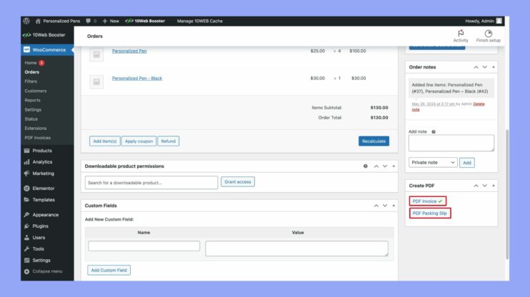 How to Generate an Invoice in WooCommerce: A Guide - 10Web
