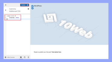 5 Methods on How to Hide Page Title in WordPress - 10Web