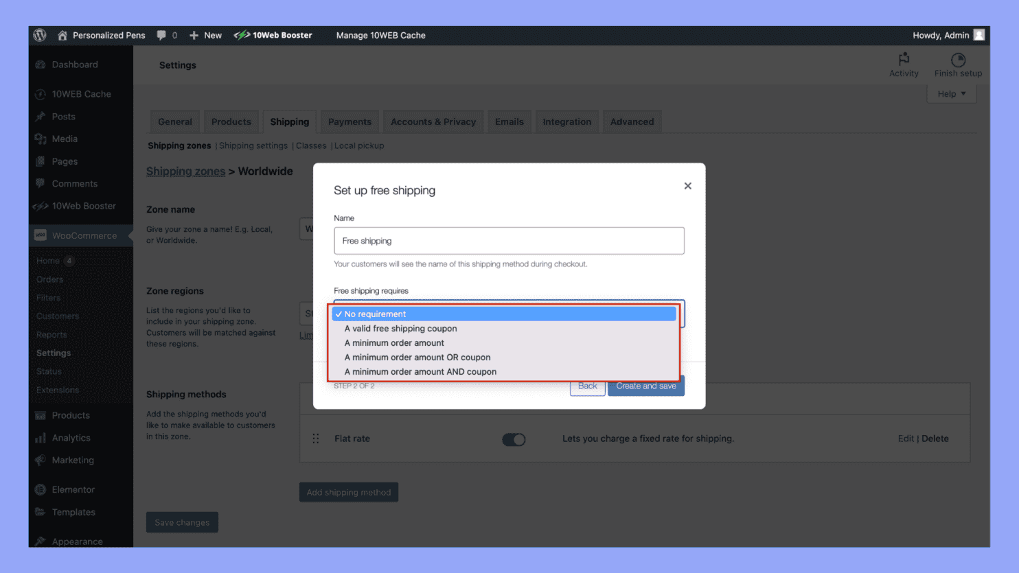 A Guide on How to Make Free Shipping in WooCommerce - 10Web