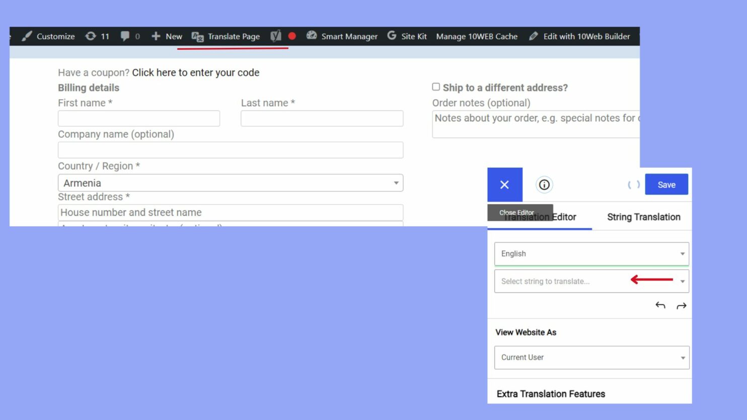 How to Translate WooCommerce Checkout Page: Step-by-Step