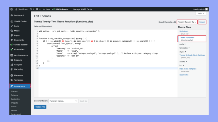 How to Hide Category in WooCommerce Product Page - 10Web