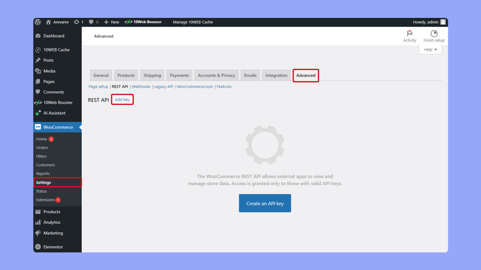 How to use WooCommerce API - 10Web