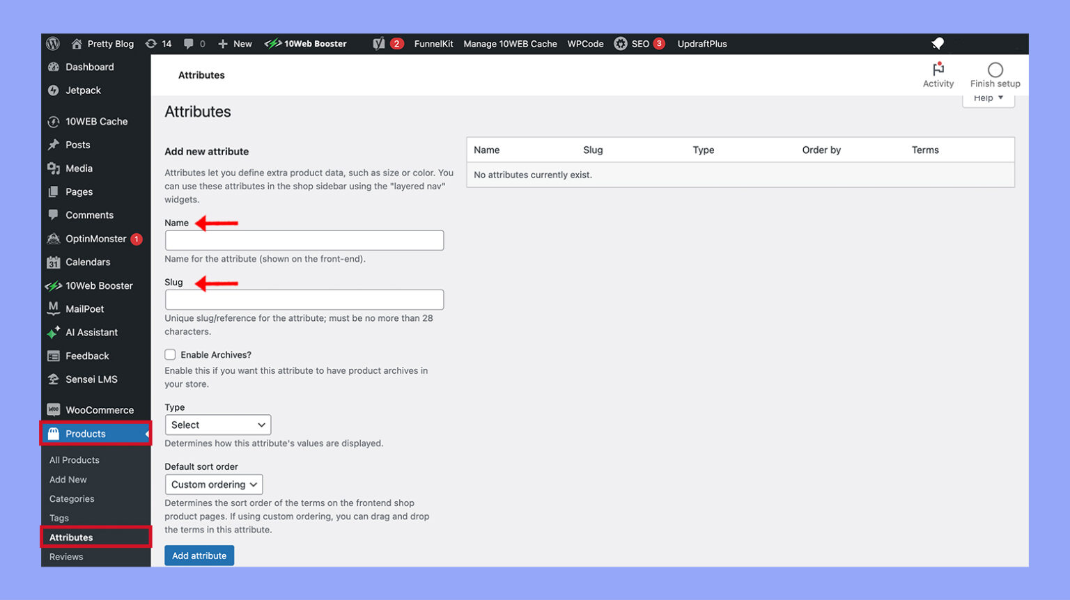 How To Display Product Attributes In Woocommerce Effectively 10web