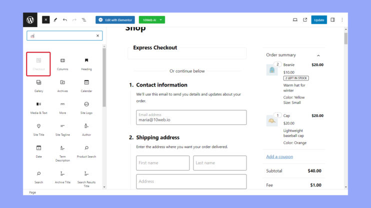 How to Use WooCommerce Blocks | 10Web