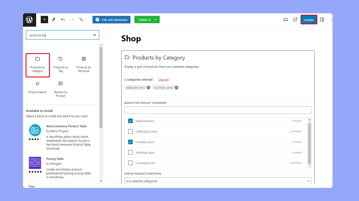 How To Use Woocommerce Blocks 10web