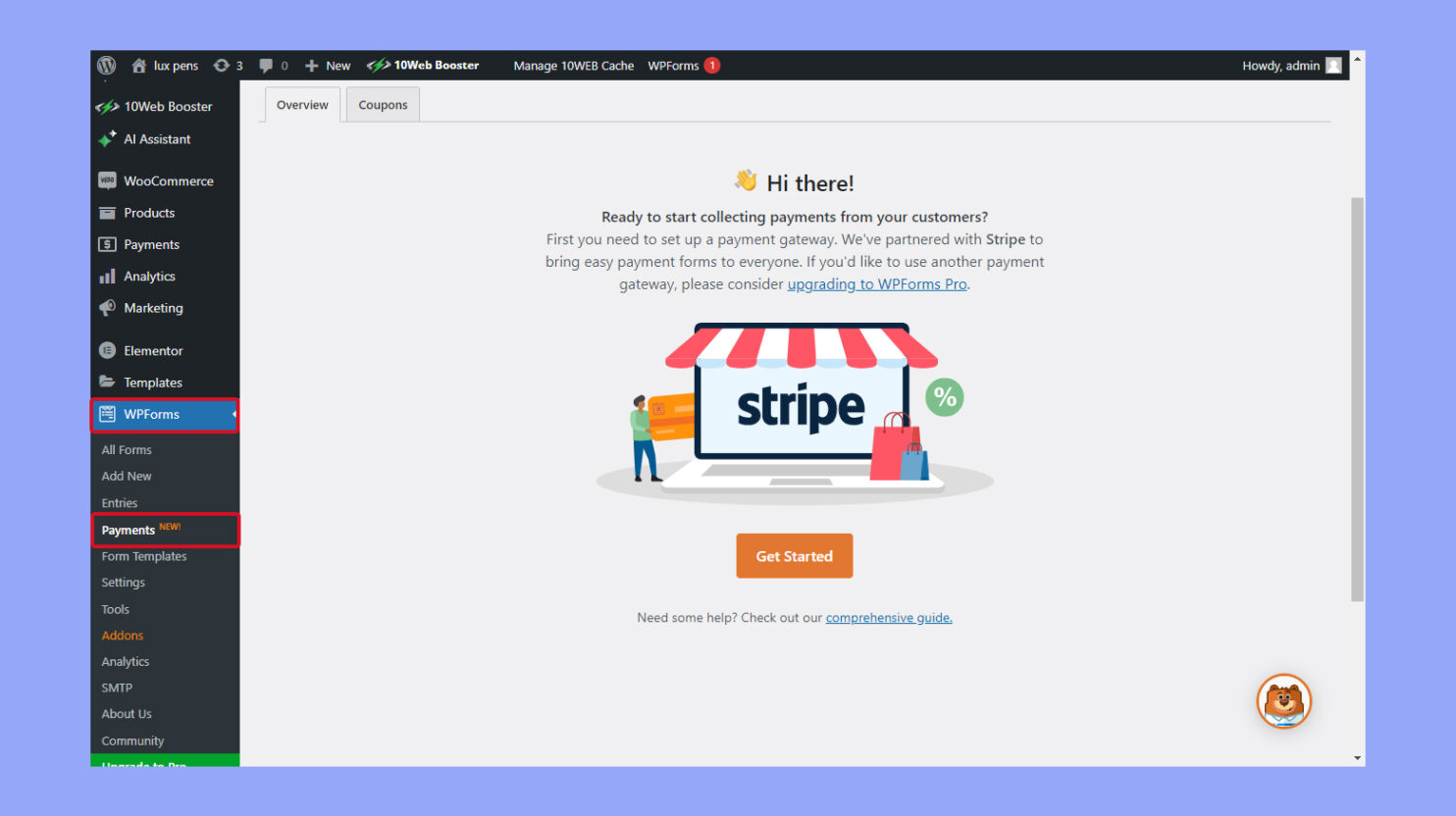 Integrate Payment Gateway In Wordpress Without Woocommerce