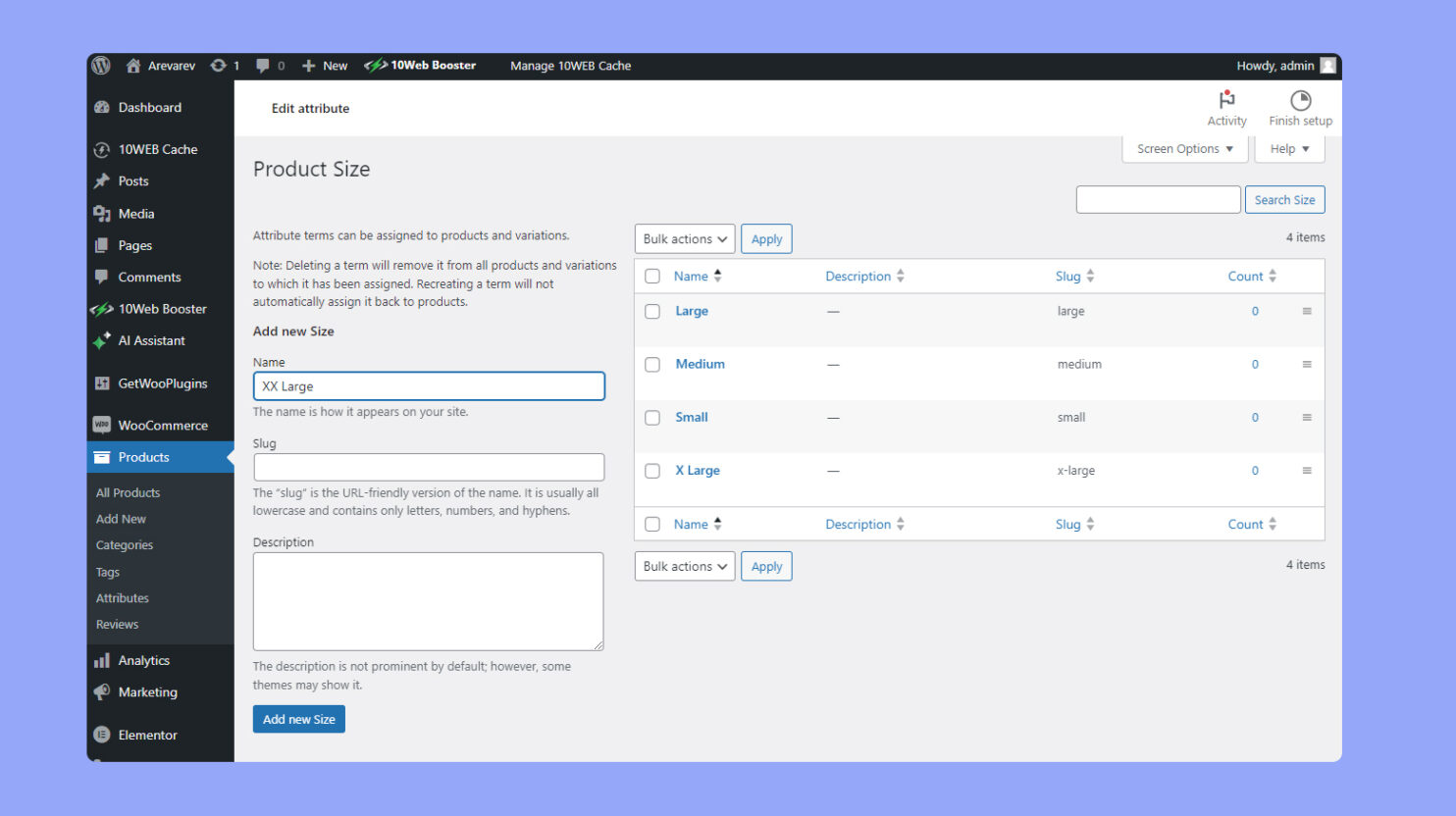 How to Add a Variable Product in WooCommerce - 10Web