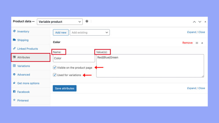 How To Display Product Attributes In Woocommerce Effectively 10web
