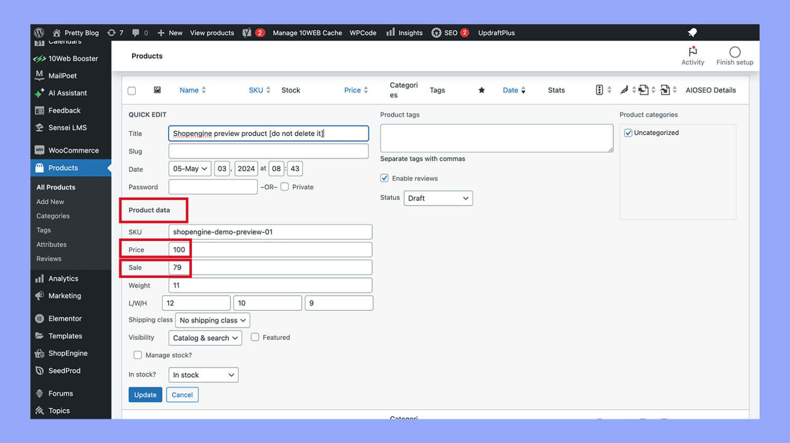 How to Change Product Price in WooCommerce - 10Web