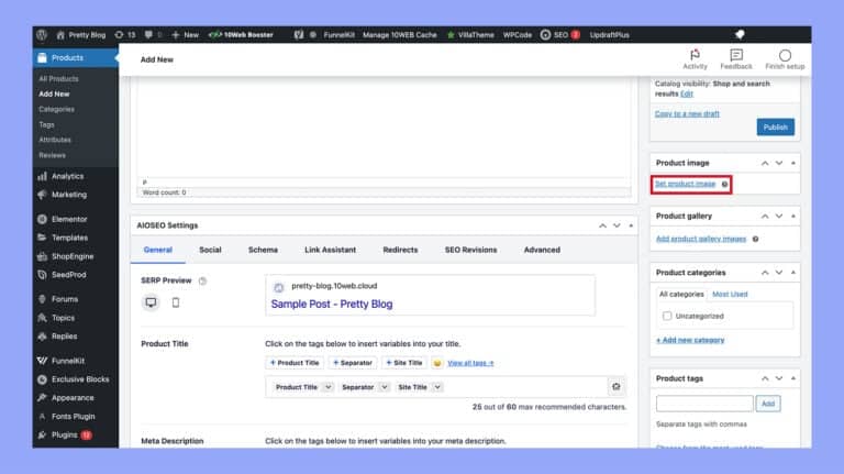 How to Add Product Image in WooCommerce - 10Web