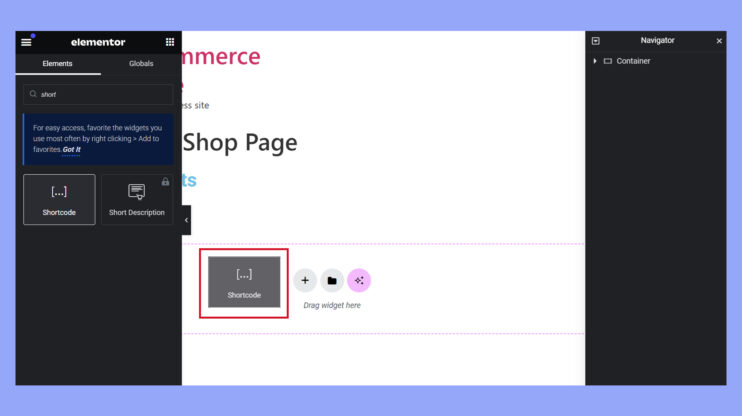 Edit Your WooCommerce Shop Page Like a Pro Using Elementor