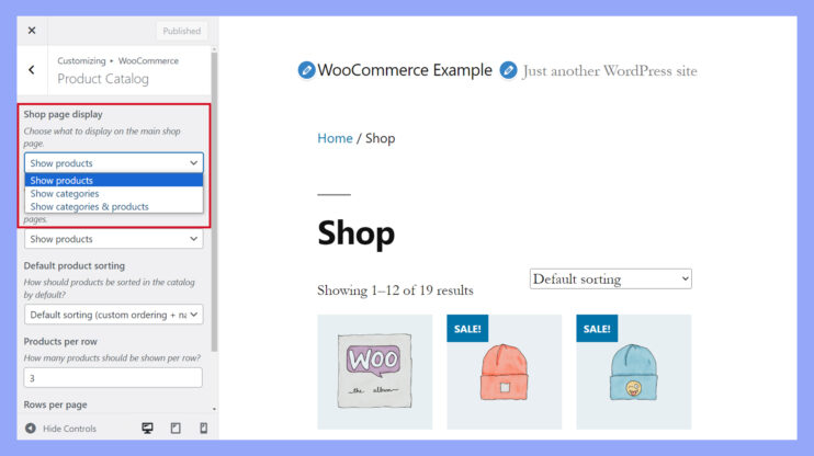 How to Display Product Categories on WooCommerce Shop Pages
