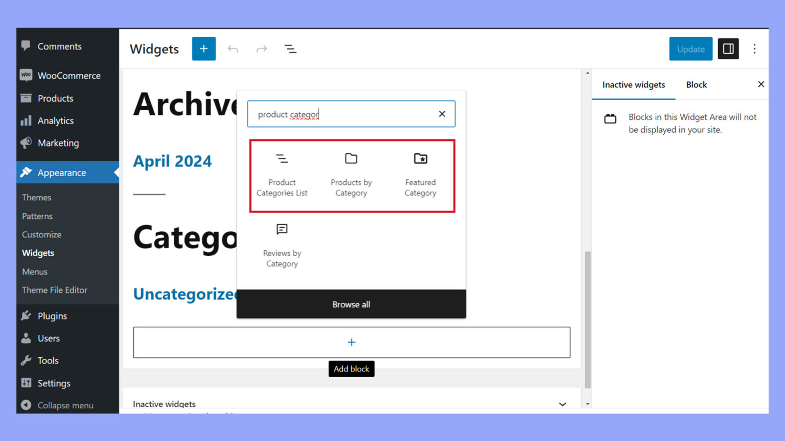 How to Display Product Categories on WooCommerce Shop Pages