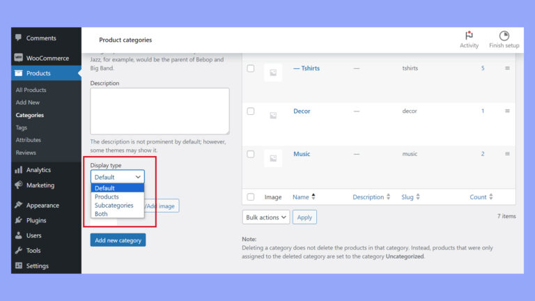 How to Display Product Categories on WooCommerce Shop Pages
