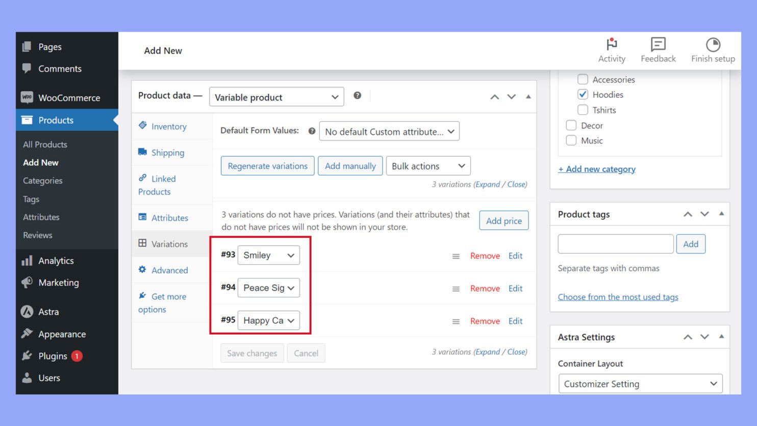 How To Add Product Variations In Woocommerce Easy Guide