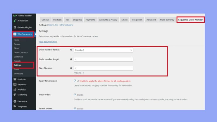 How to Change Order Number in WooCommerce - 10Web