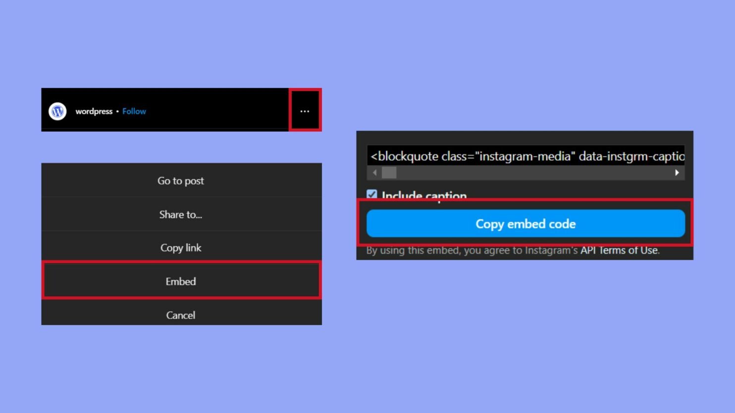 How to Embed Instagram Post on WordPress - 10Web