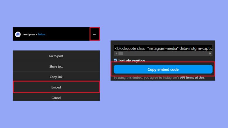 How to Embed Instagram Post on WordPress - 10Web