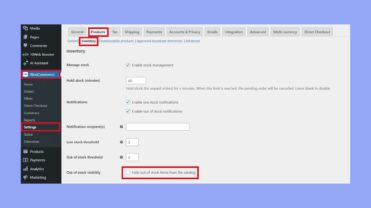 How to Hide Out of Stock Products in WooCommerce - 10Web
