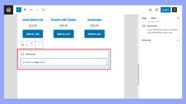 How to Display Product Categories on WooCommerce Shop Pages