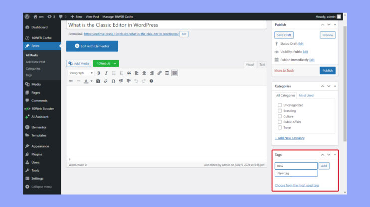 What is the Difference Between Categories and Tags in WordPress - 10Web