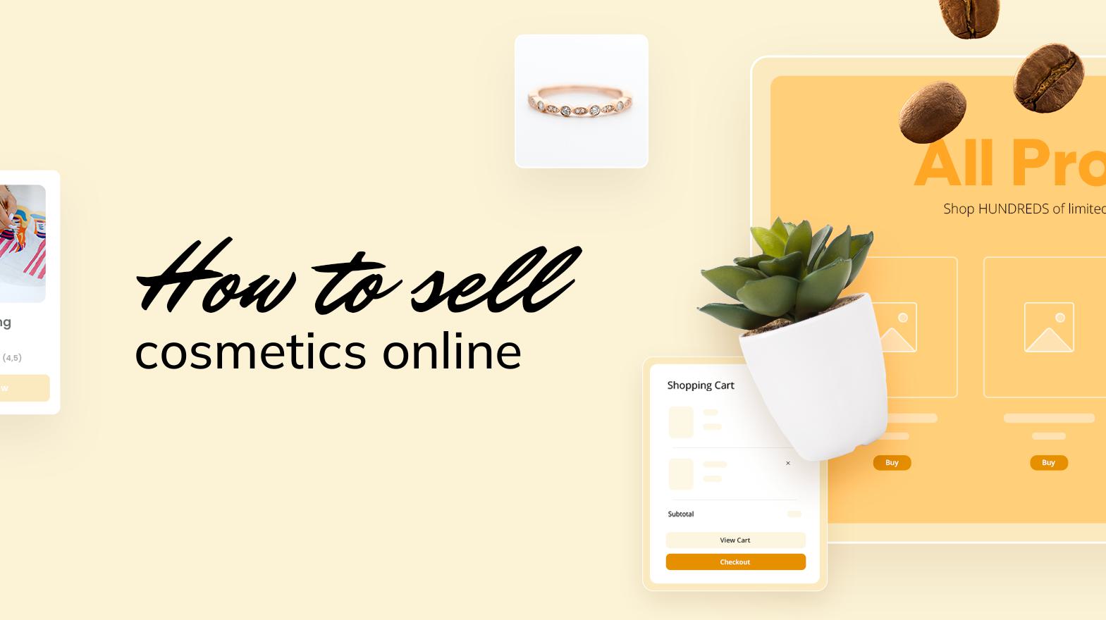 How to Sell Cosmetics Online 10Web