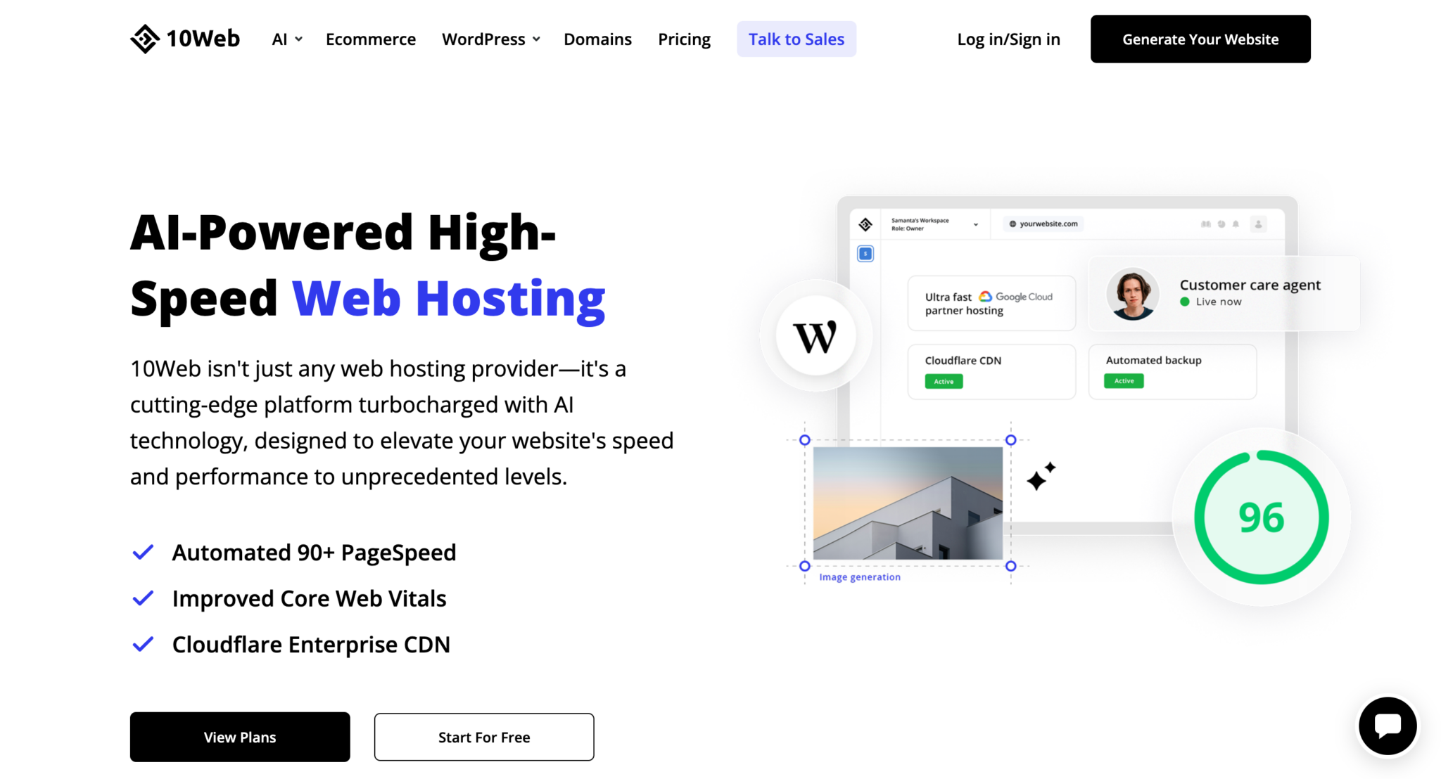 Best Personal Website Hosting: Top Providers for 2024 - 10Web