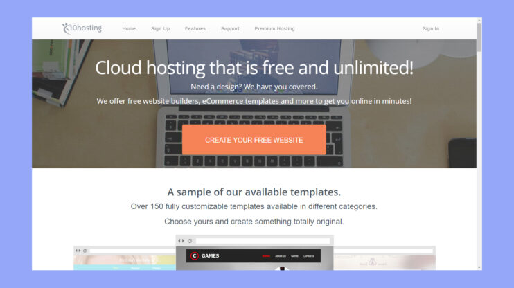 Best Free Website Hosting - 10Web