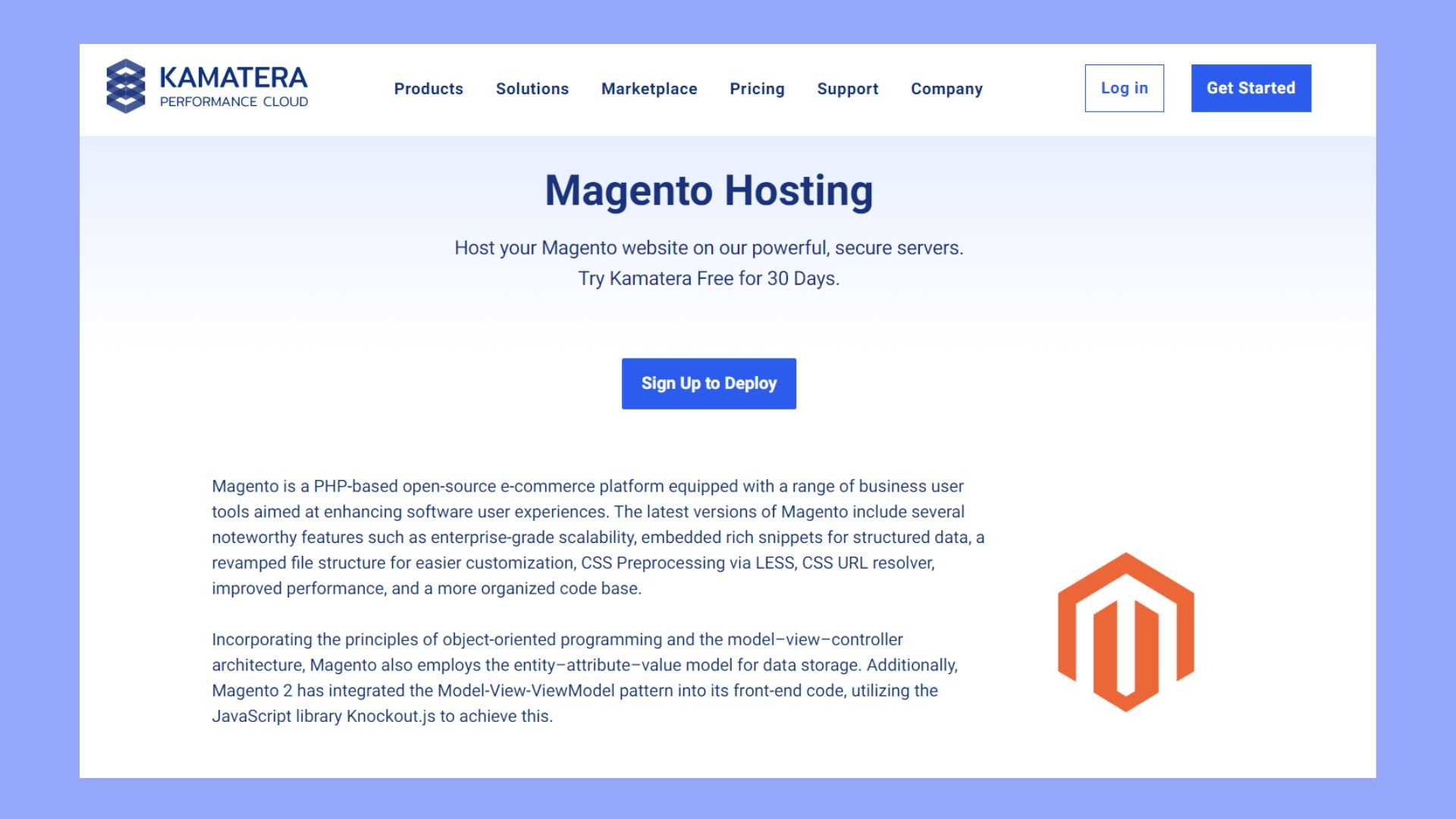 Enterprise Grade Hosting Best for Cloud Based Platform! 2026
