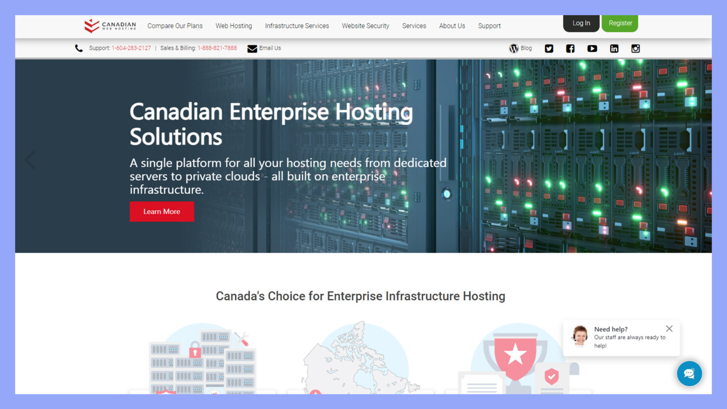 Best Canadian Web Hosting: Top 2024 Providers Ranked