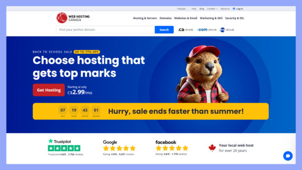 Best Canadian Web Hosting: Top 2024 Providers Ranked