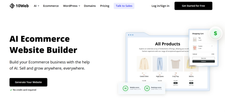 Best Ecommerce Platforms for Small Business in 2025 - 10Web