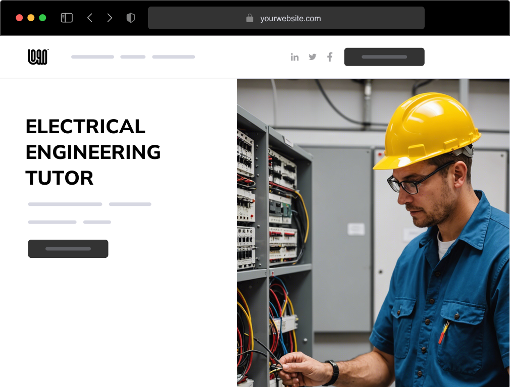 Create Your Electrical Engineering Tutor Site With 10Web