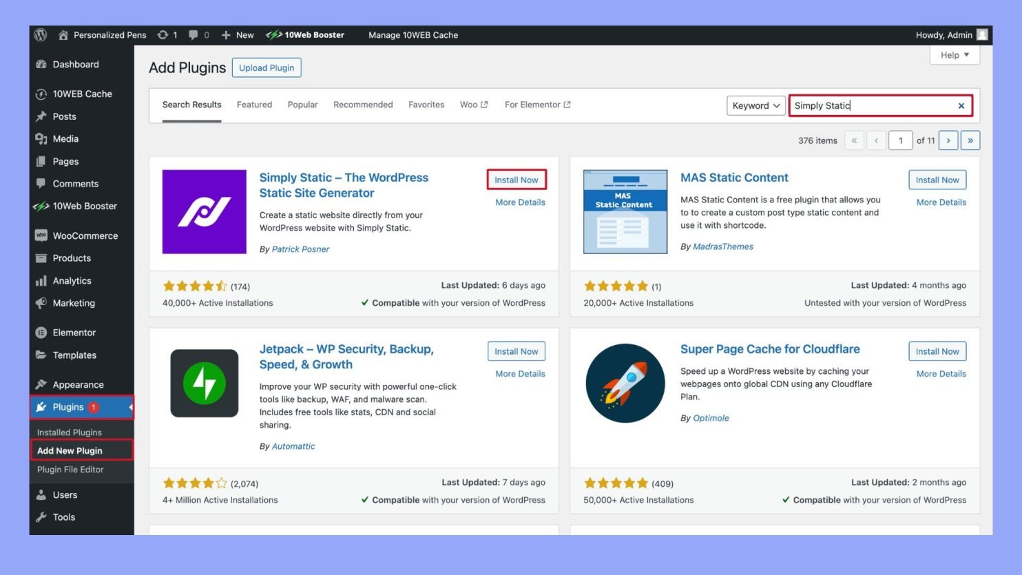 What is a Static Page in WordPress - 10Web