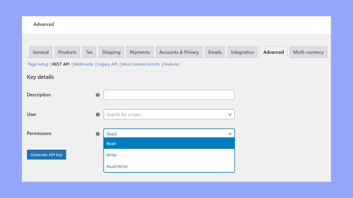 What is WooCommerce REST API
