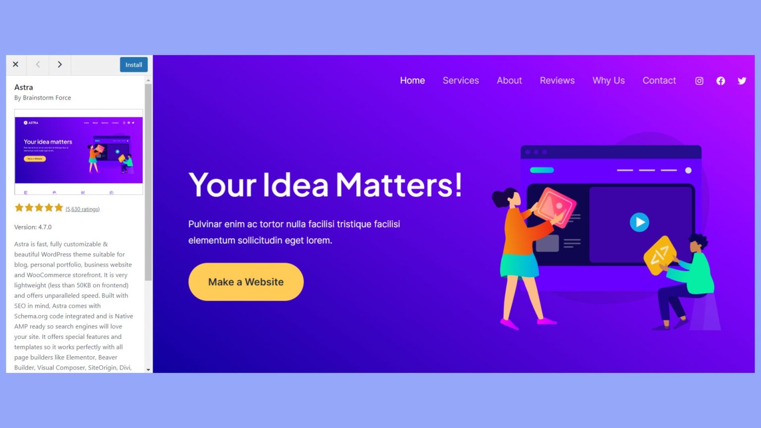 What Is Transparent Header in WordPress
