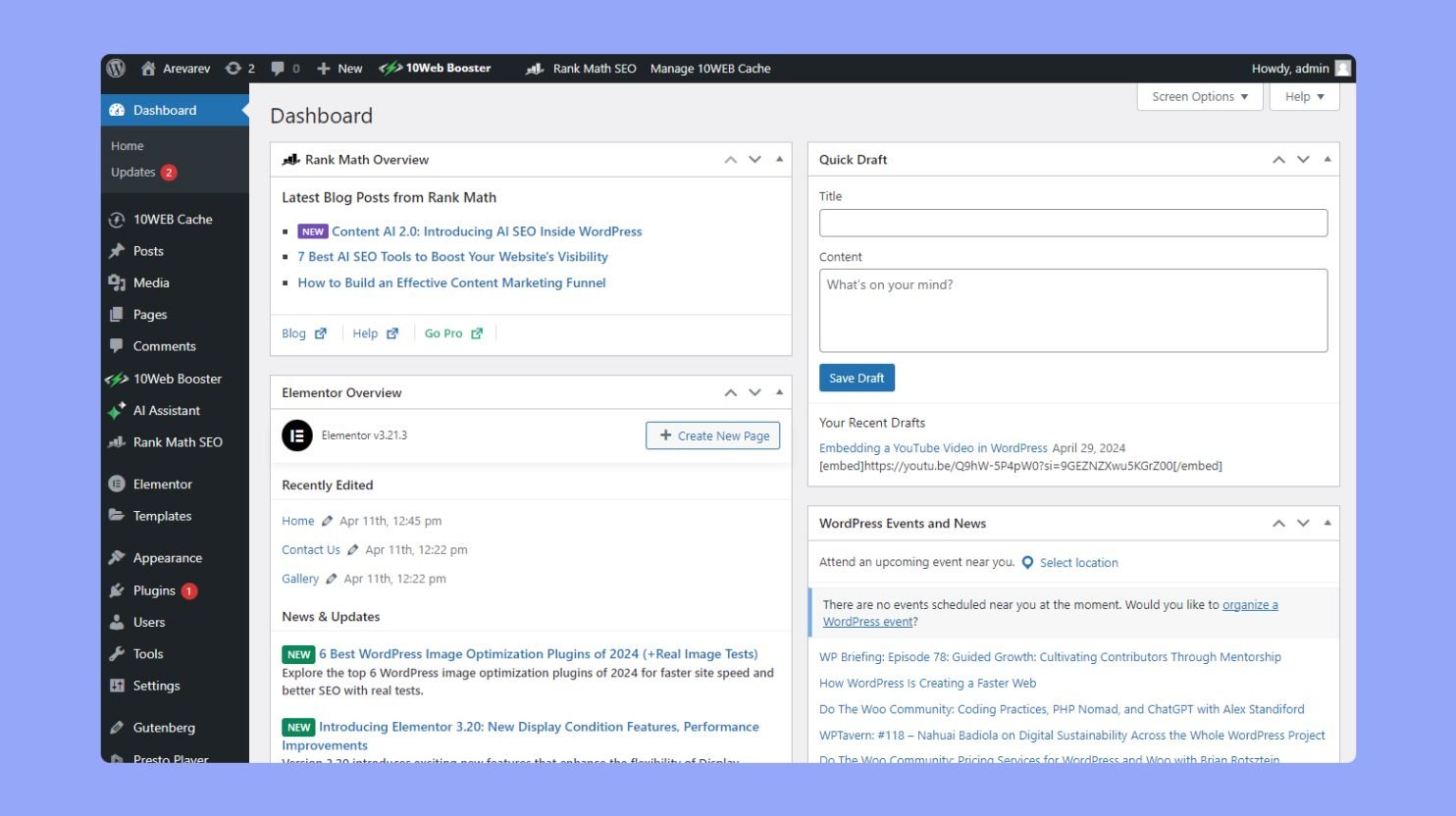 What Is WordPress Backend