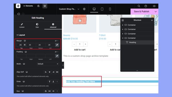 What is Padding in WordPress?