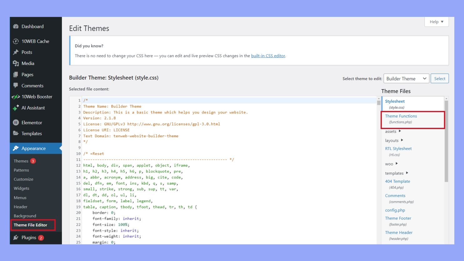 What is Class in WordPress - 10Web