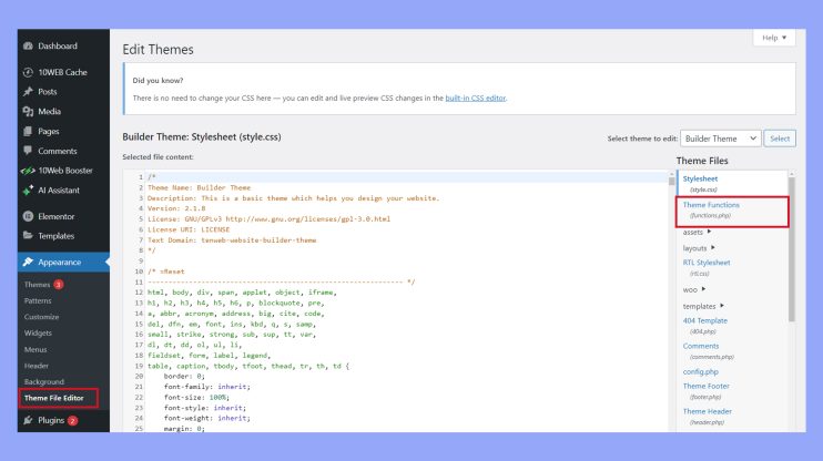 What is Class in WordPress - 10Web