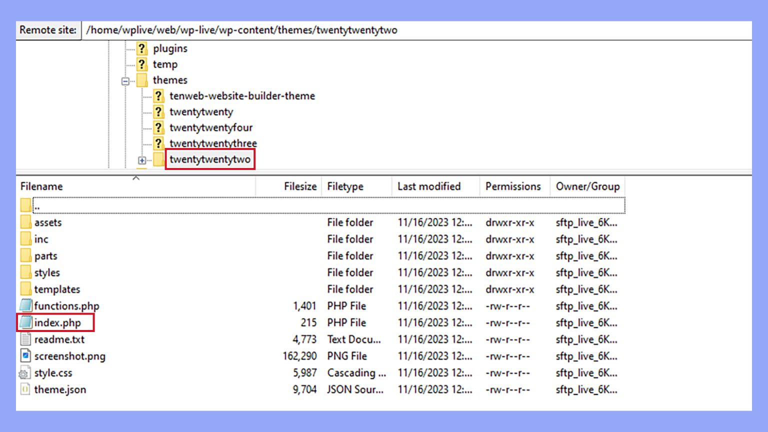 What is index.php in WordPress - 10Web