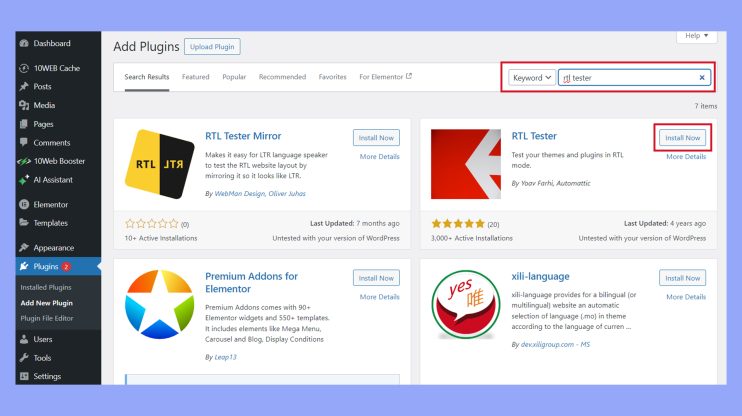 What is RTL in WordPress - 10Web