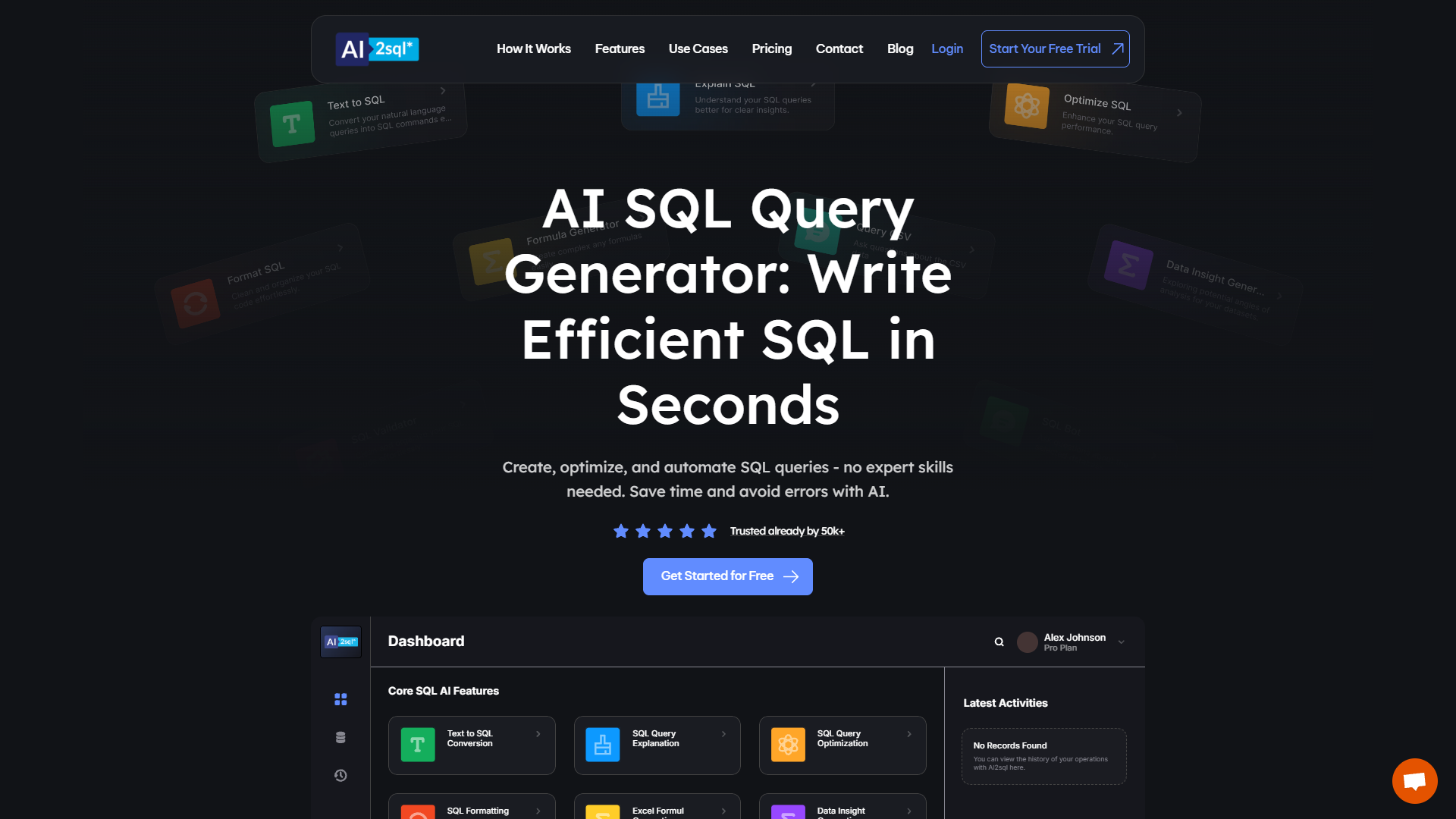 AI2Sql Review: Features, Pros, Cons, & Alternatives