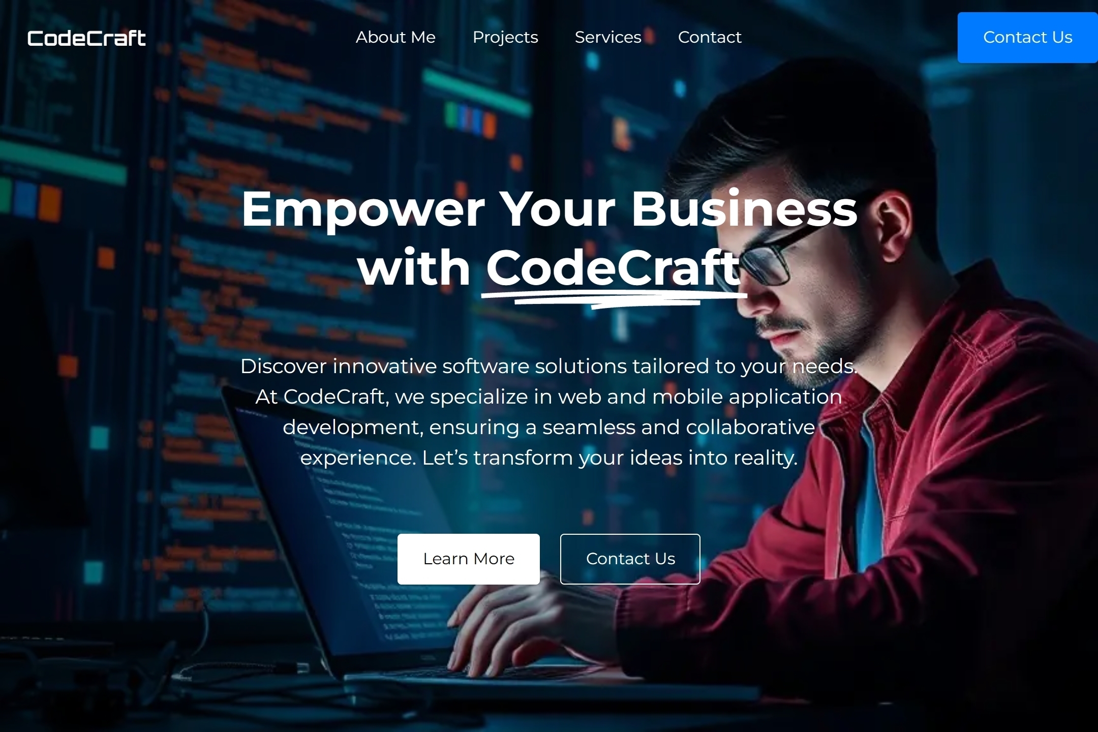 Best Software Engineer Portfolio Website Template Best Software Engineer Portfolio Website Template