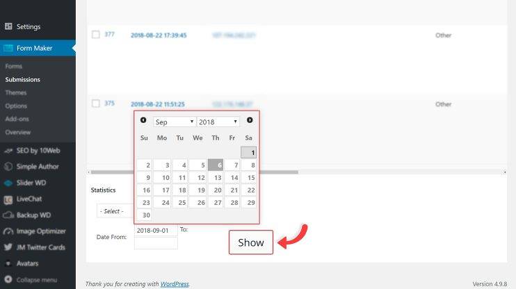 How to Manage Form Submissions – 10Web Help Center