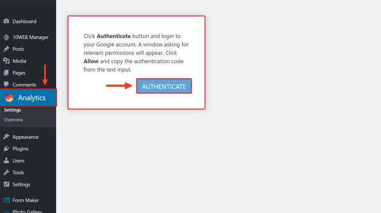 How to Set Up and Use Google Analytics by 10Web – 10Web Help Center